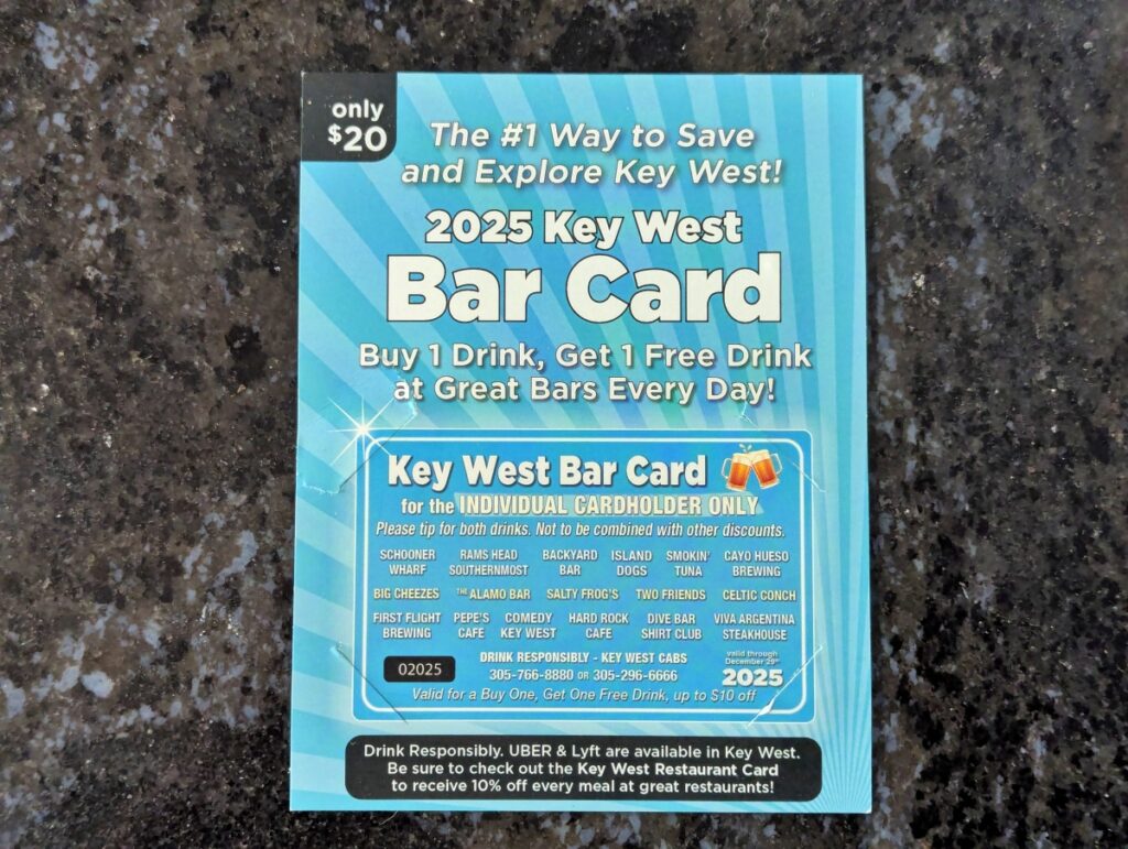 Key West Bar Card 2025 (All You Need To Know)