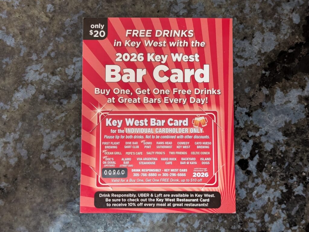 Key West Bar Card 2026 (All You Need To Know)